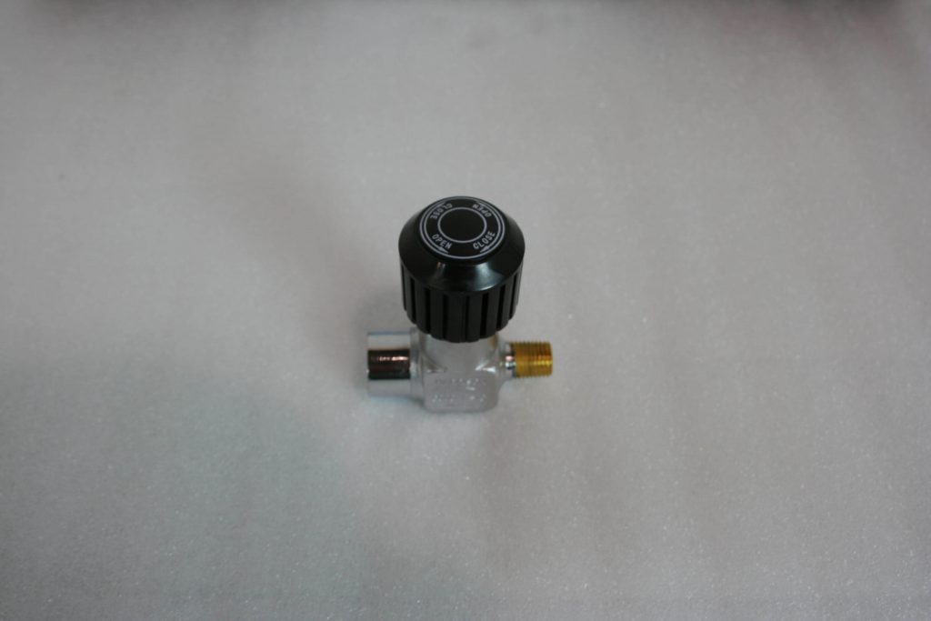 LV1-1/4" F X 1/4" M No Bleed Valve - Max-Air